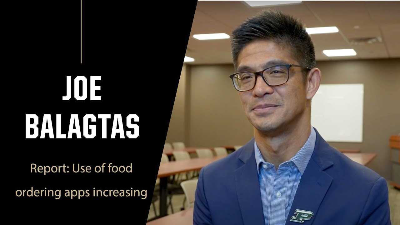 Purdue Expert: Use of food ordering apps increasing - YouTube