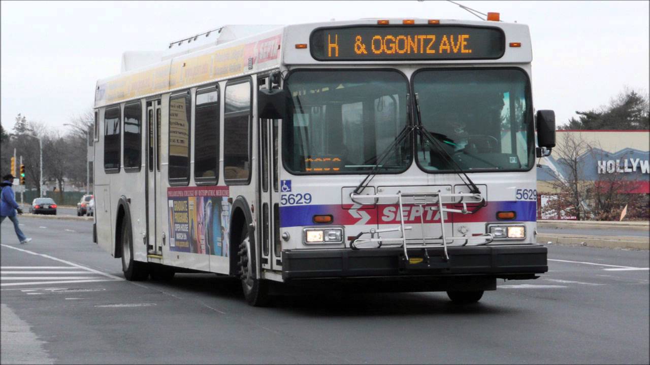 A ride on a Septa 2004 New Flyer D40LF - YouTube