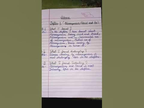 NCERT science class 8 chapter 2 learner diary - YouTube