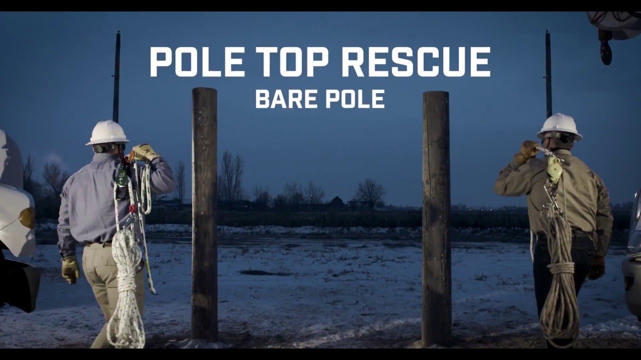 Pole Top Rescue Bare Pole - YouTube