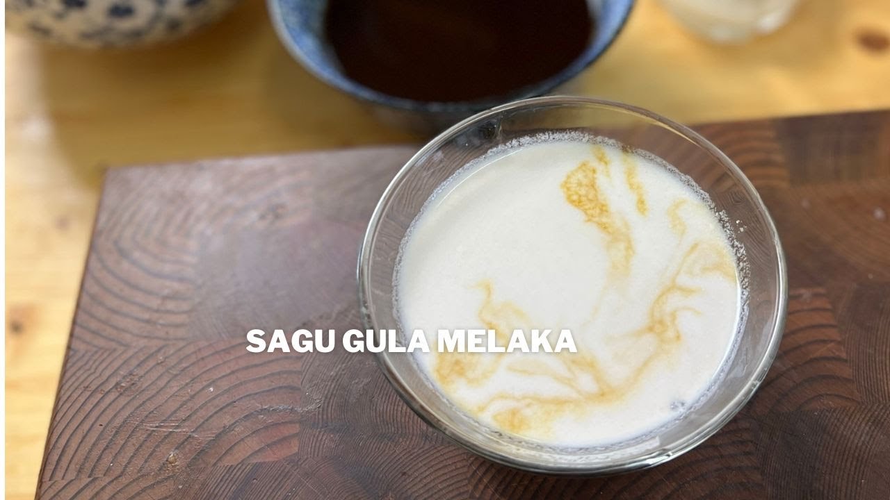 Sagu Gula Melaka | Resepi Sagu Gula Melaka | - YouTube