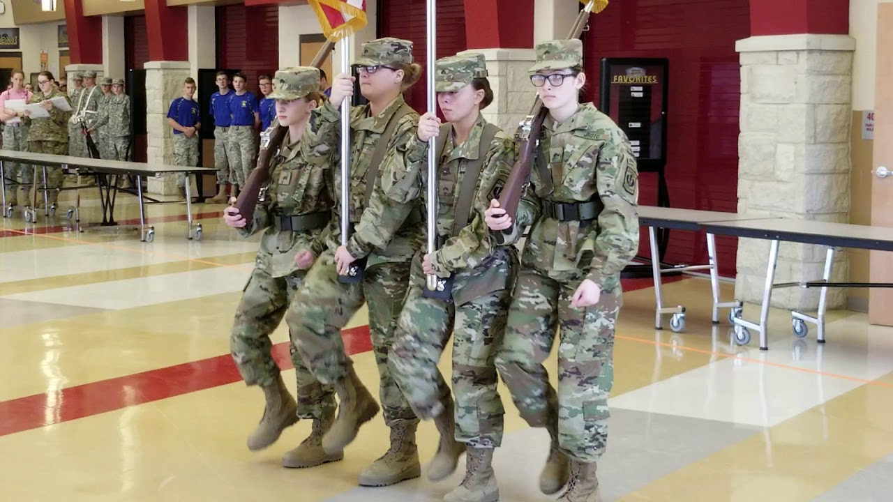 Jrotc Color Guard Competition