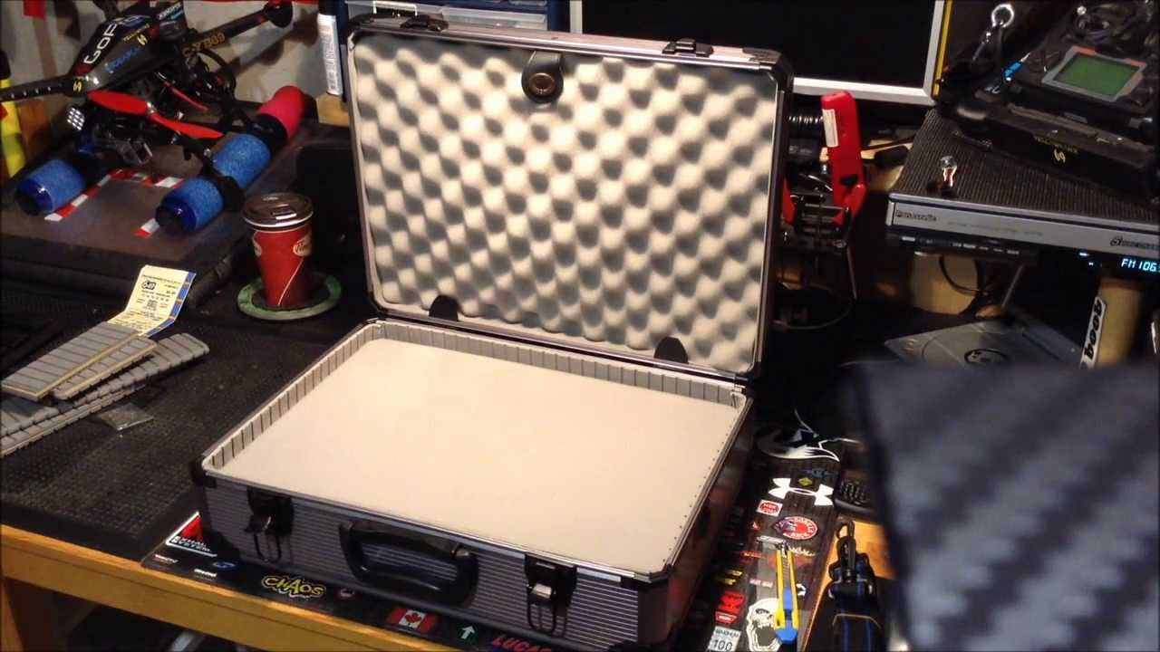 Aluminum Case with Foam/Ground Station,Transmitter,FPV - YouTube