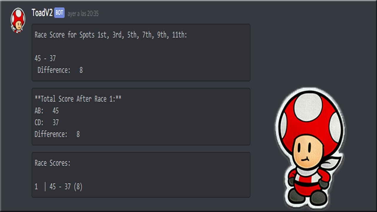 Tutorial Toad Bot MK8 DX - YouTube