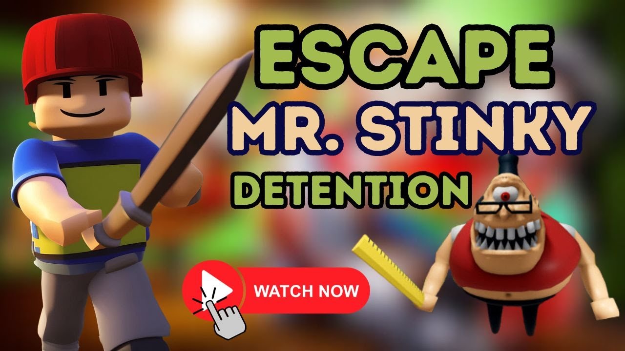 Escaping Mr. Stinky's Detention! | Roblox Adventure Gameplay - YouTube