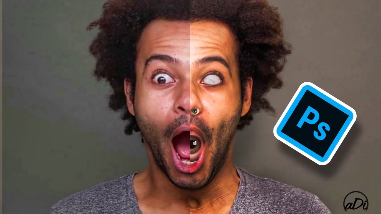 horrible look create in Photoshop - YouTube