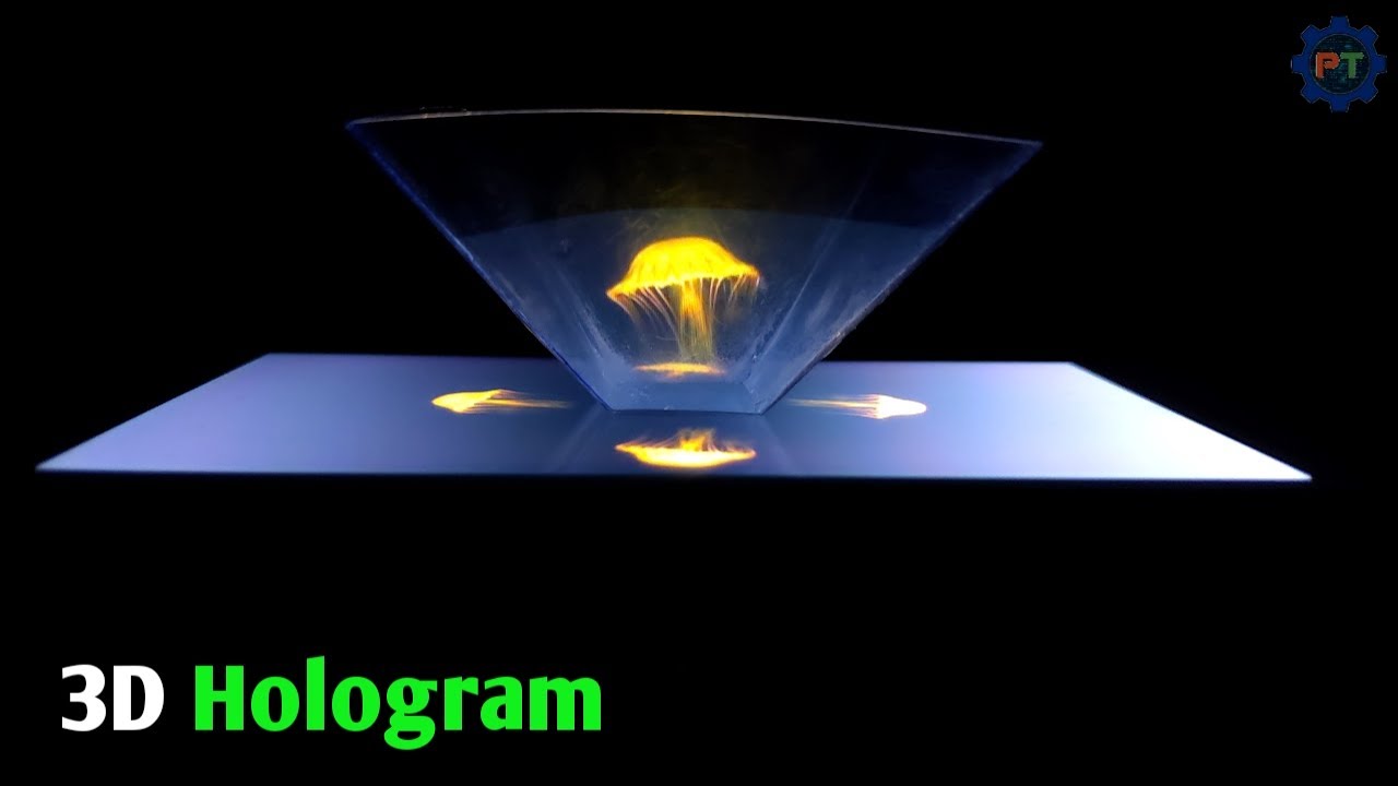 How To Make 3D Hologram At Home | Simple 3D Hologram Projector 100% ...