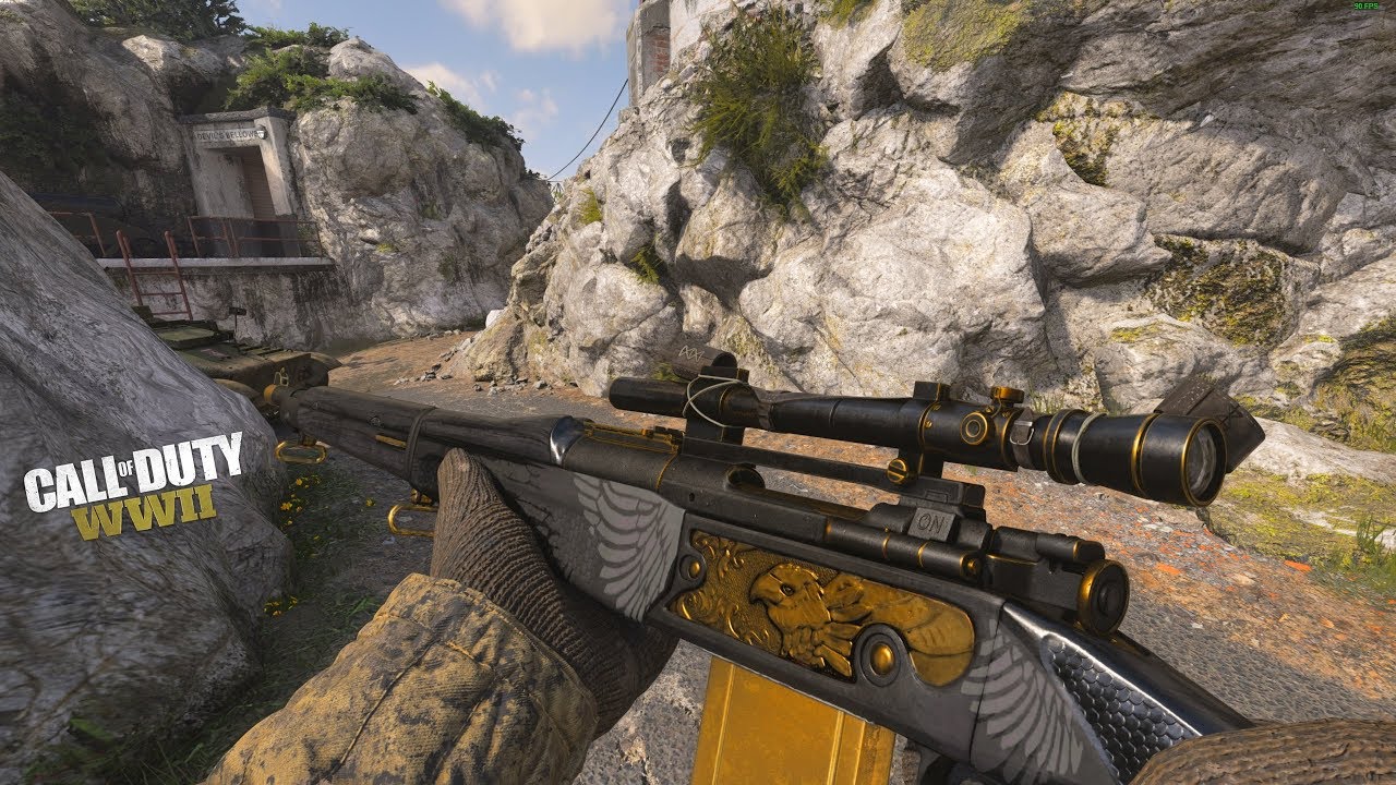 Call of Duty WWII | M1903 "Ranger II" Heroic Skin / Camo Showcase - YouTube