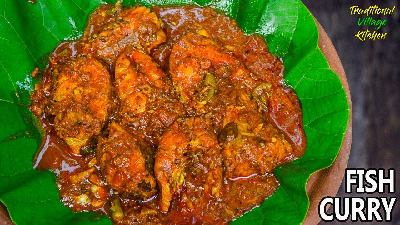 ගමේ රසට මාළු කරිය | SRI LANKAN FISH CURRY RECIPE | HOW TO MAKE FISH ...