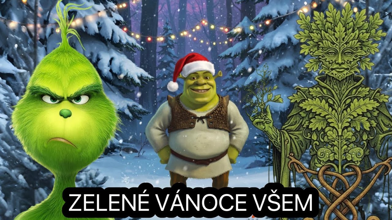 Grinch, Shrek a Zelený muž - YouTube
