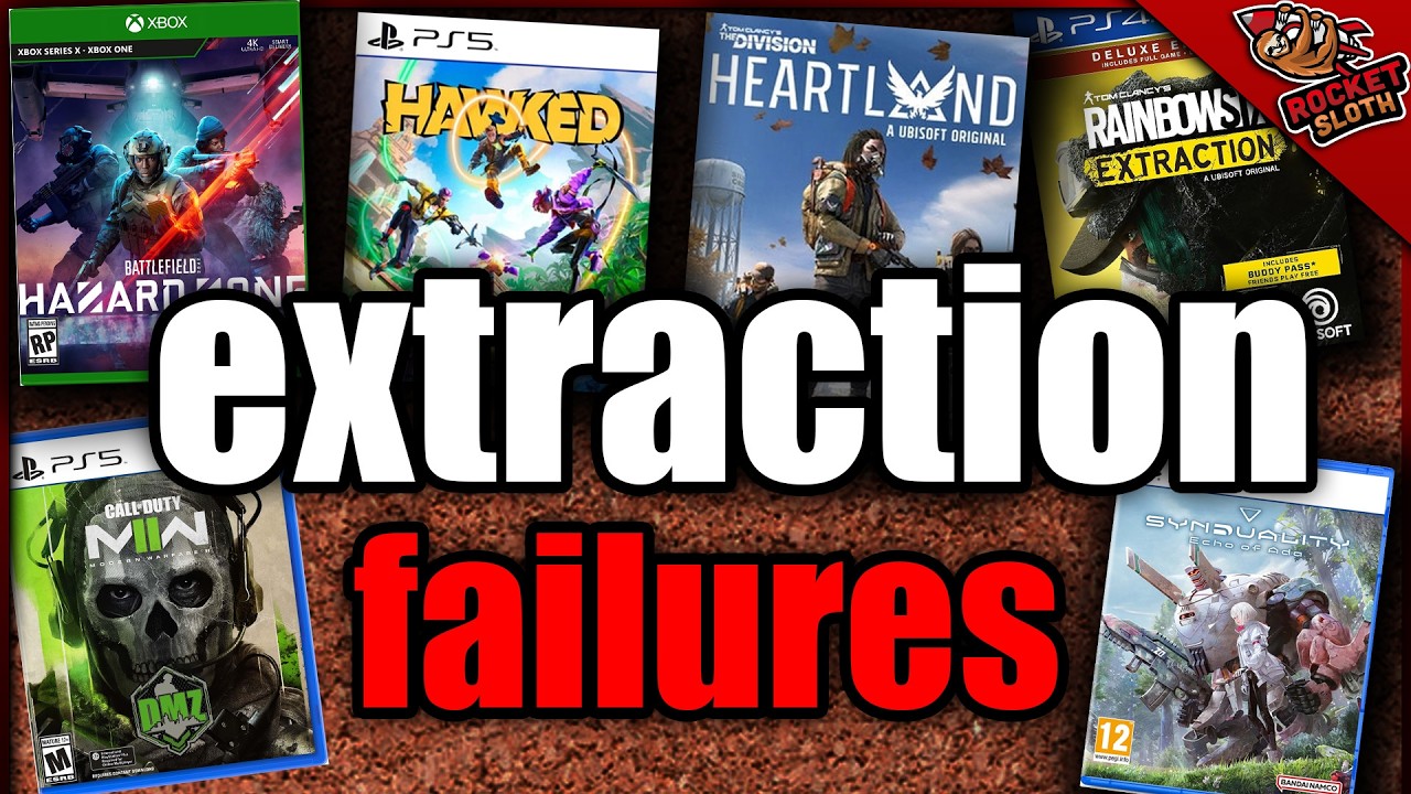 extraction shooters that ALREADY FAILED... (and some that didn't) - YouTube
