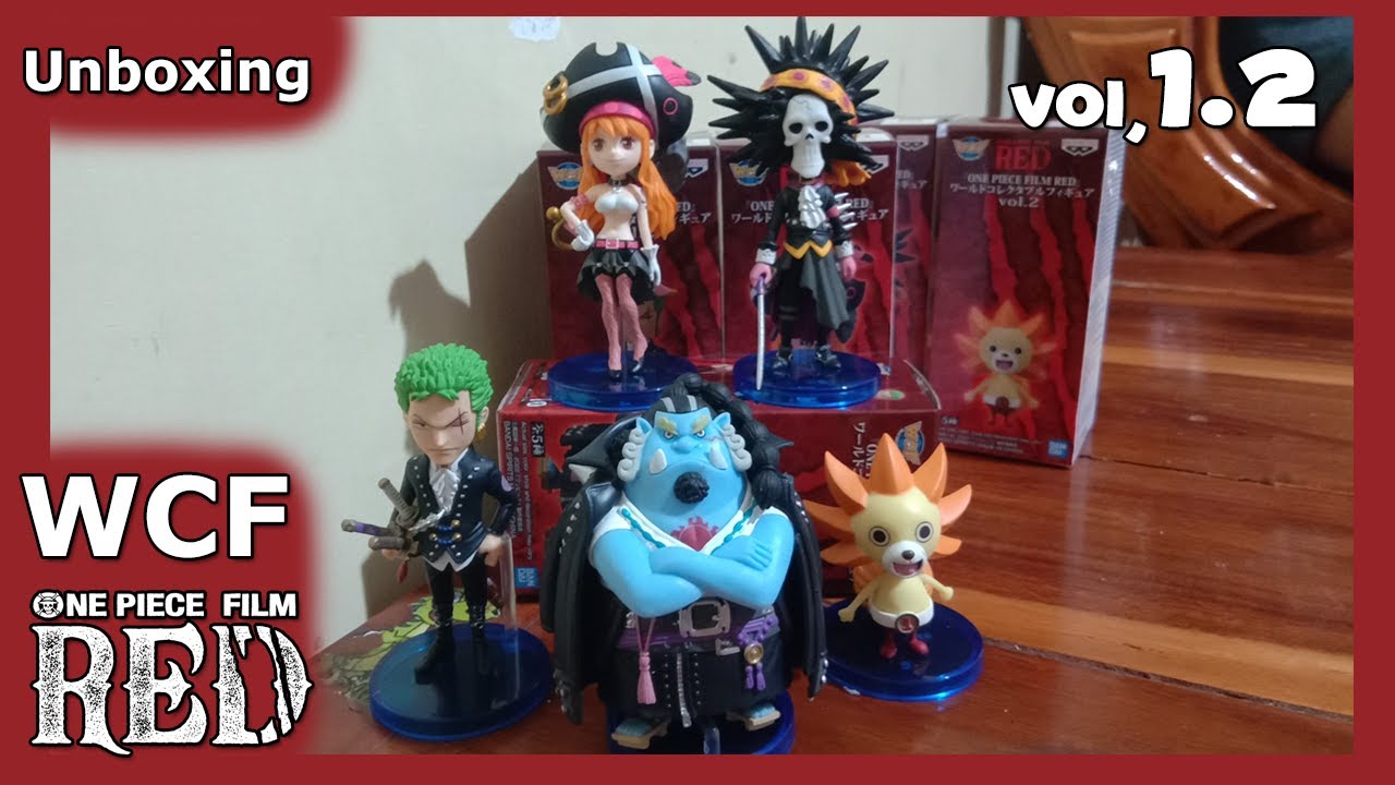 WCF One Piece Film RED VOL.1.2 | (Unboxing แกะกล่อง) - YouTube