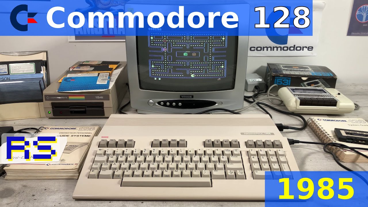 Le Commodore 128 : Le dernier 8 bits de Commodore - YouTube