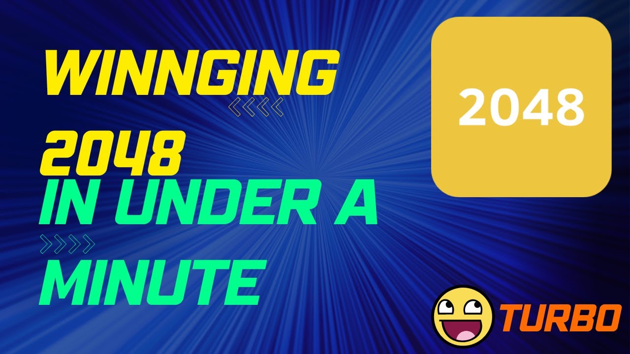 Winning 2048 In Under 1 Minute YouTube winning-2048-in-under-1-minute-youtube