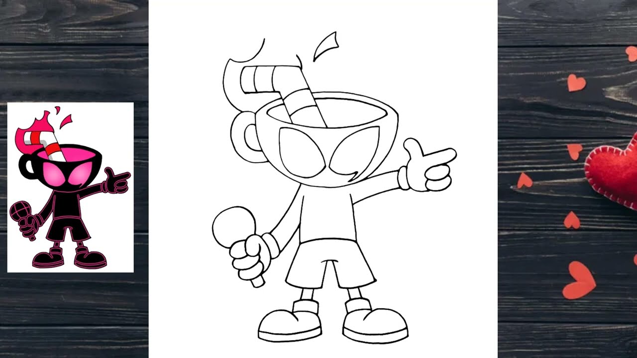 How To Draw Nightmare Cuphead - YouTube