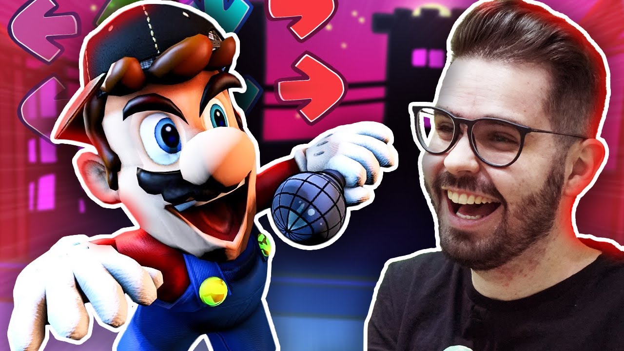 SUPER MARIO NO UNIVERSO DE FRIDAY NIGHT FUNKIN! (SMG4 ANIMAÇÃO) - YouTube