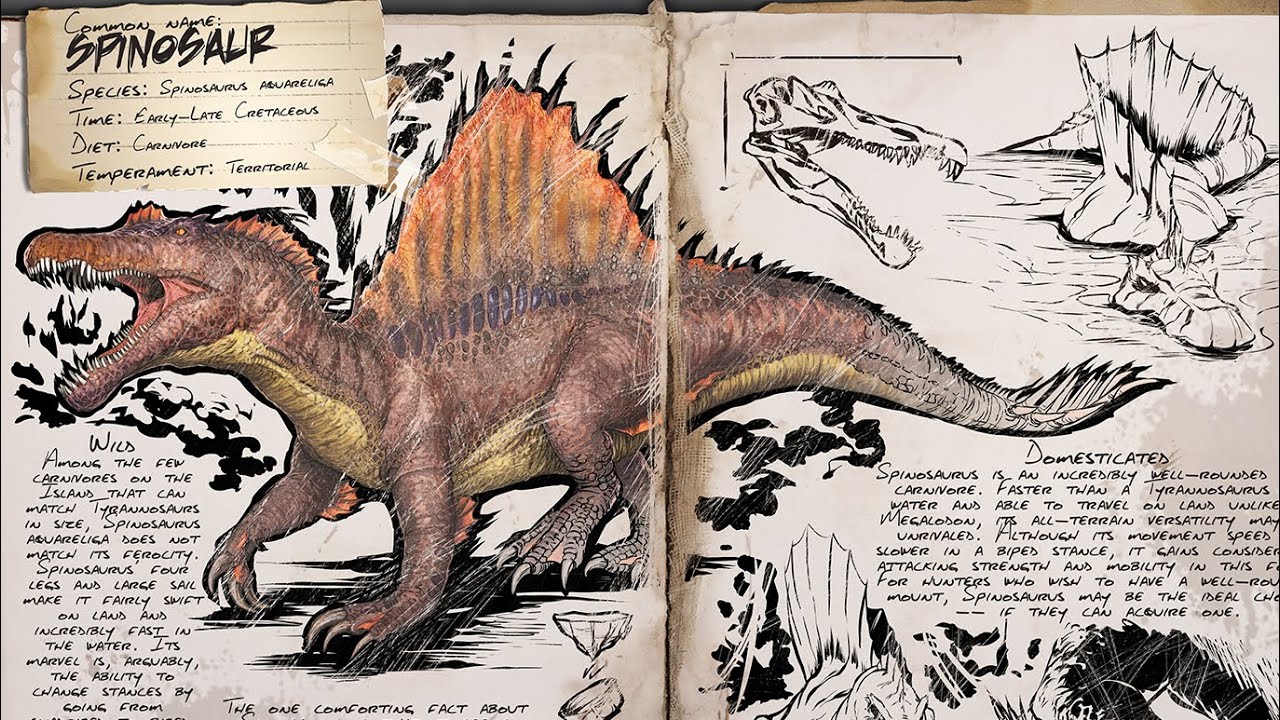 Ark all type of Spino spawn command!!! - YouTube