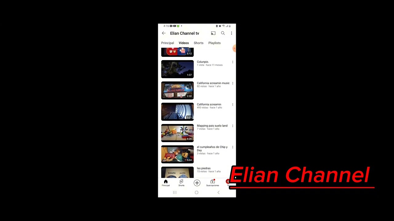 Historia de Elian Channel. - YouTube