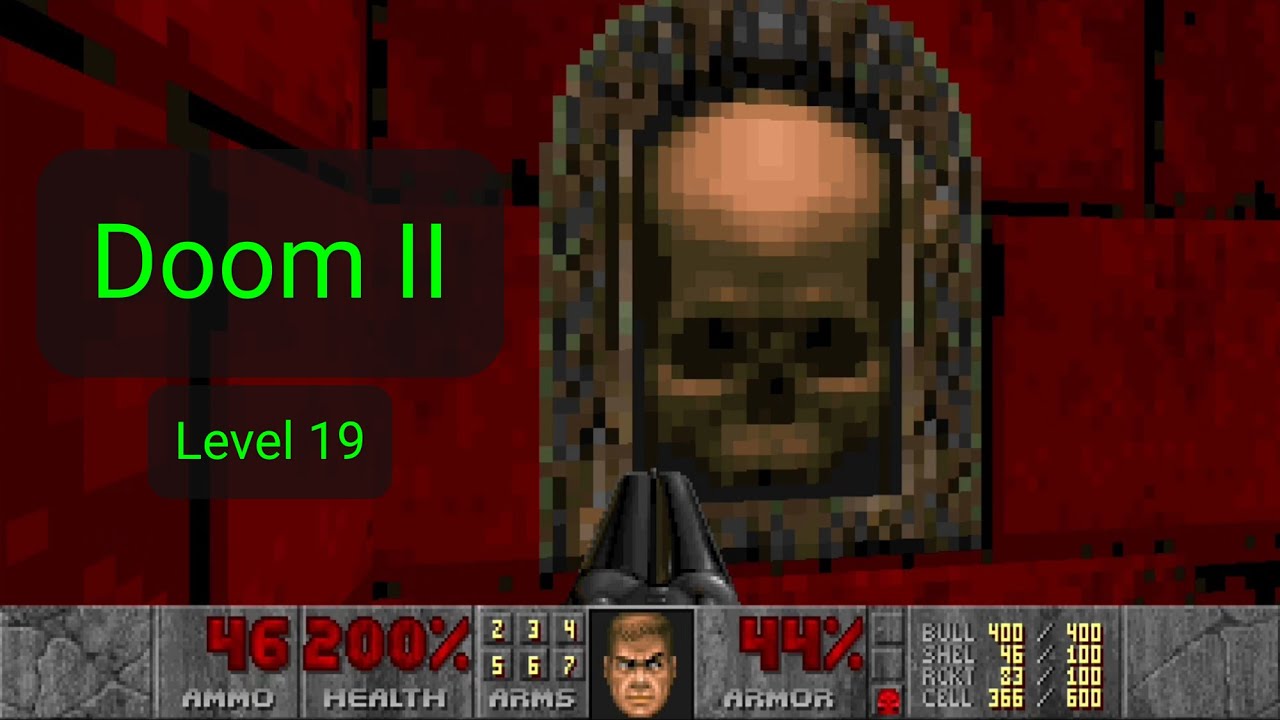 Doom II | Level 19: The Citadel - YouTube
