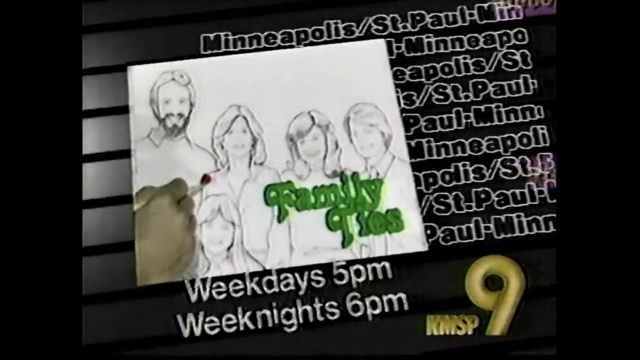 KMSP Channel 9 promo for "Family Ties" and opening to "Ducktales" (1988 ...