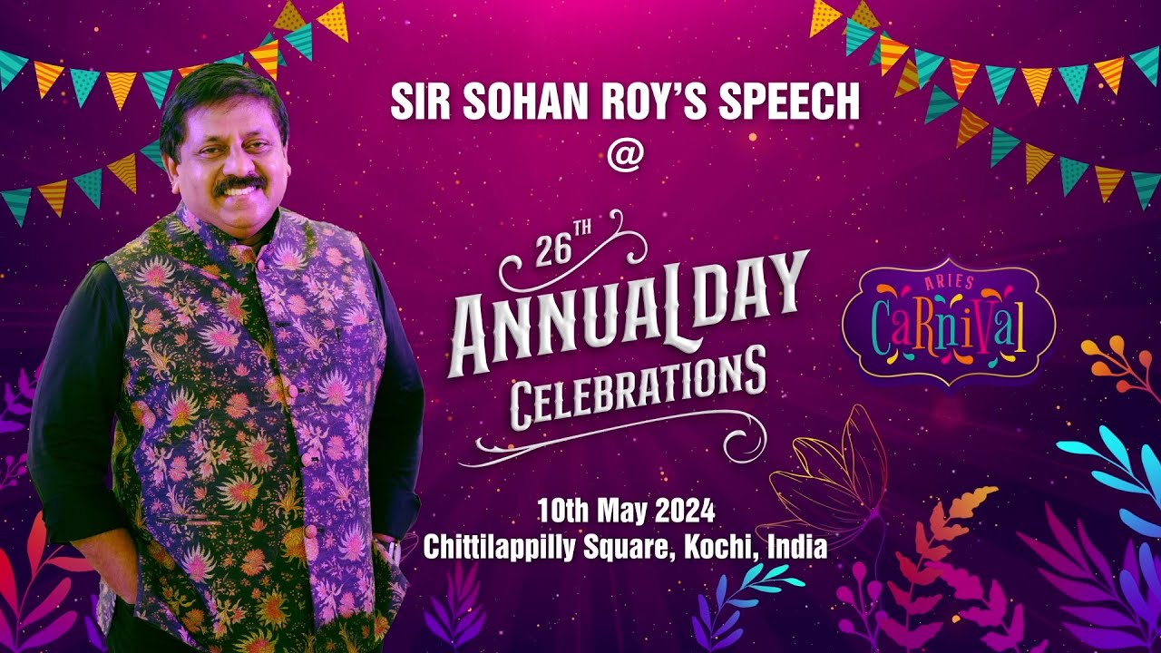 Empowering Insights: Keynote Address @ Aries Annual Day Celebrations ...