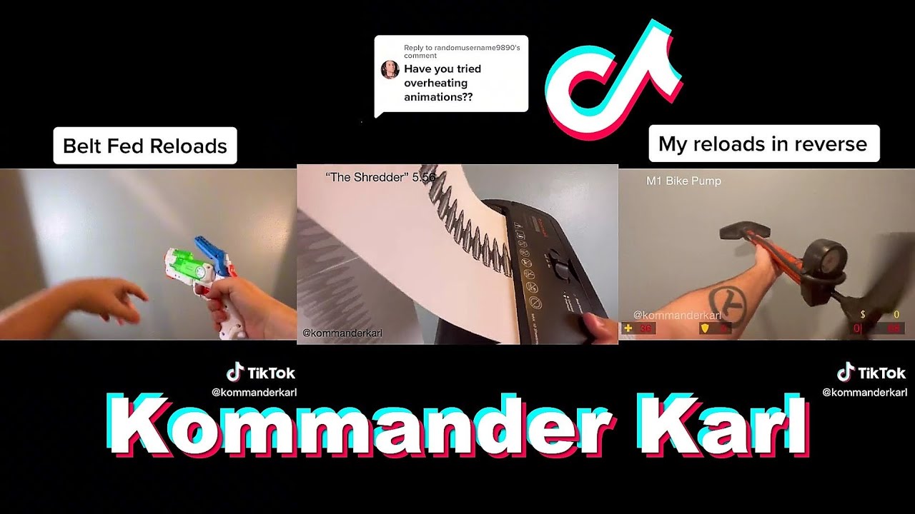 Kommander Karl Reload Funny Tiktok Videos 2023 - Best @KommanderKarl Satisfying Reloads Anything ...