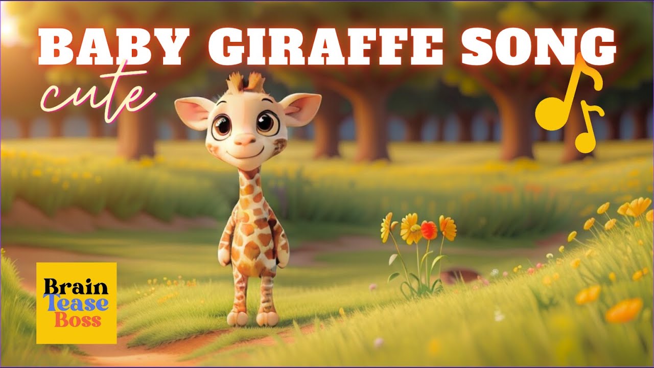 Gerry - The Baby Giraffe | Fun Kids Song | Learn and Play with Animal ...