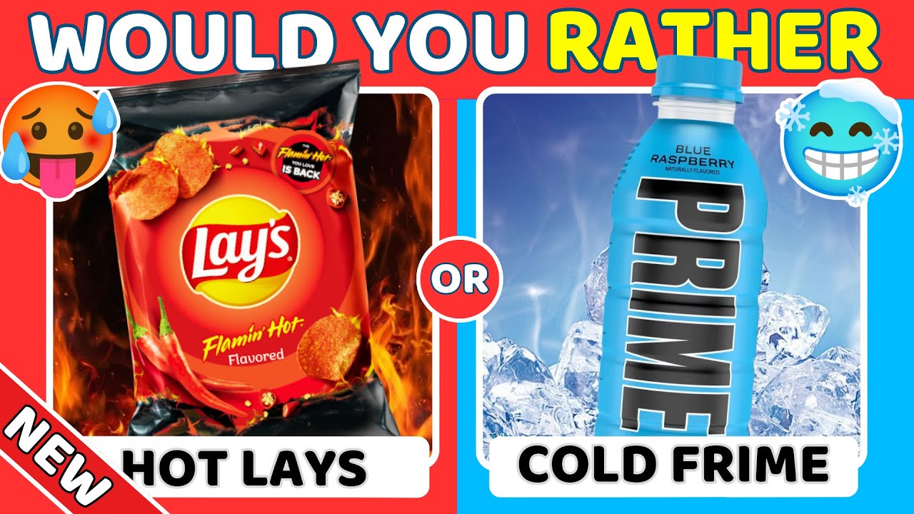 Would You Rather...? HOT vs COLD🔥 ️ FOOD Edition | Cat Quiz - YouTube