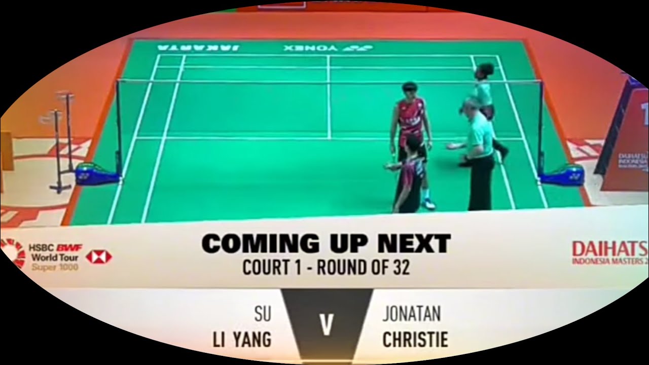 SU Li Yang (TPE) vs Jonatan CHRISTIE (INA) | Indonesia Masters 2025 ...