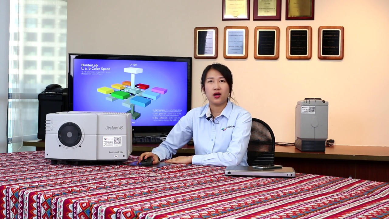 HunterLab Saybolt Color Measurement 亨特立 赛波特色度 颜色测量 测色仪 色差仪 - YouTube