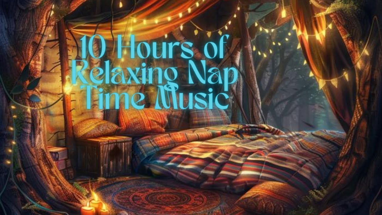 10 Hours of Relaxing Nap Time Music with Images - YouTube