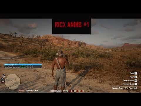RedM Scripts - RicX Anims #1 - RDR2 Red Dead Redemption Script - YouTube