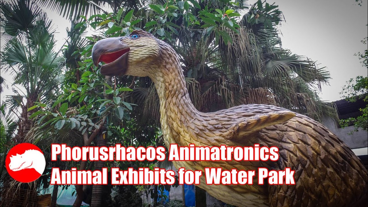 Phorusrhacos Animatronics - Robotic Animal Exhibits for Water Park ...