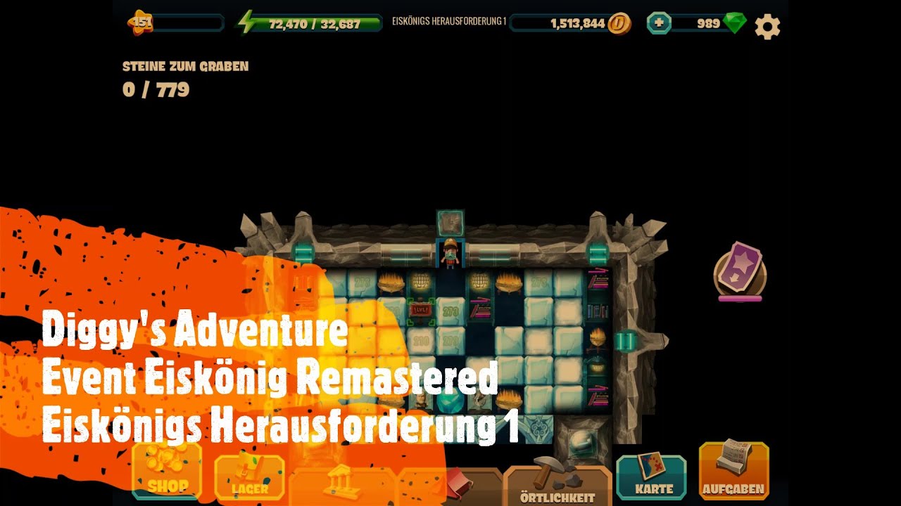Diggy's Adventure | Event Eiskönig Remastered | Eiskönigs ...
