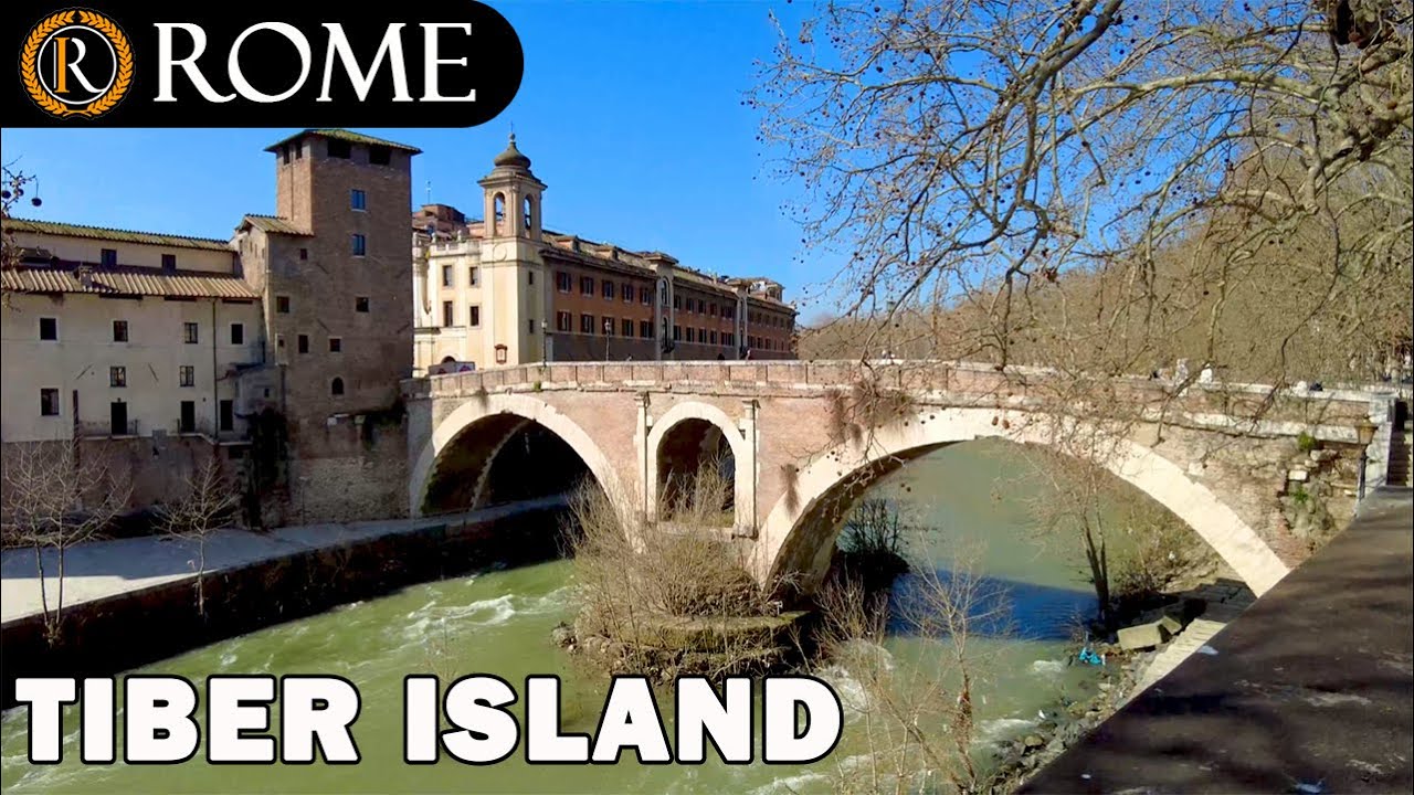 Rome guided tour Tiber island [4K Ultra HD] - YouTube