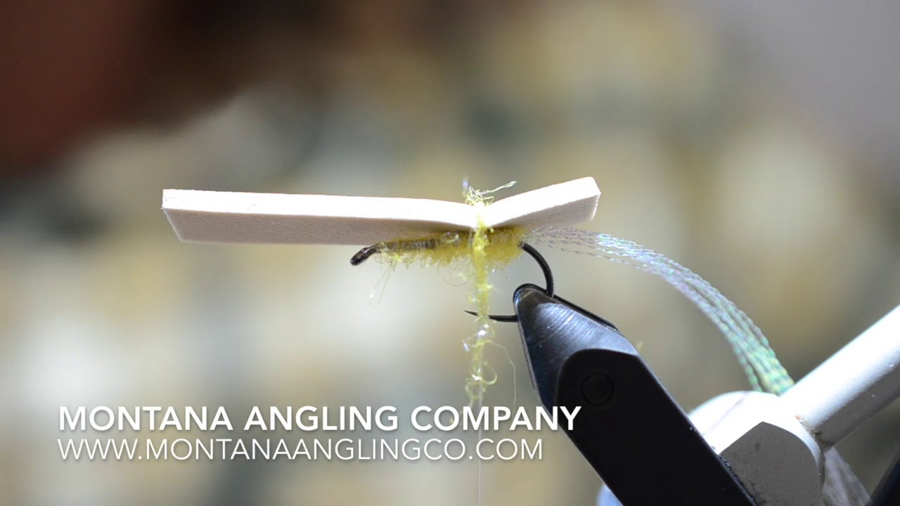 Chubby Chernobyl | Fly Tying tutorial with the Montana Angling Company ...