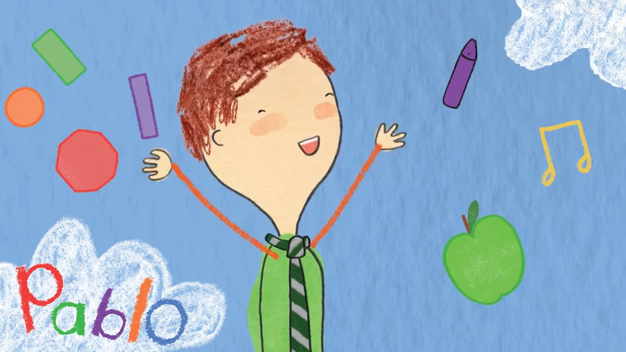 Pablo - Back to School! 🎒 ️ | Compilation | Cartoons for Kids 🧒👦 - YouTube
