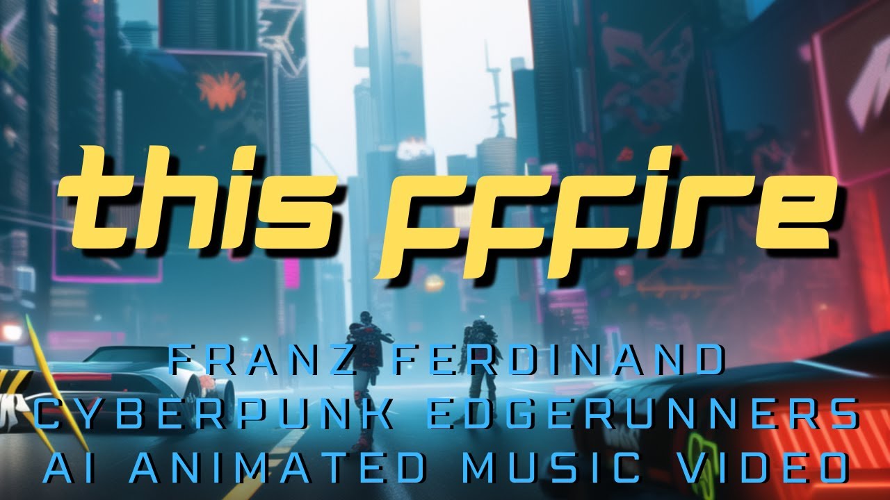 This Fffire from Cyberpunk Edgerunners Intro, But It's a AI Animated ...