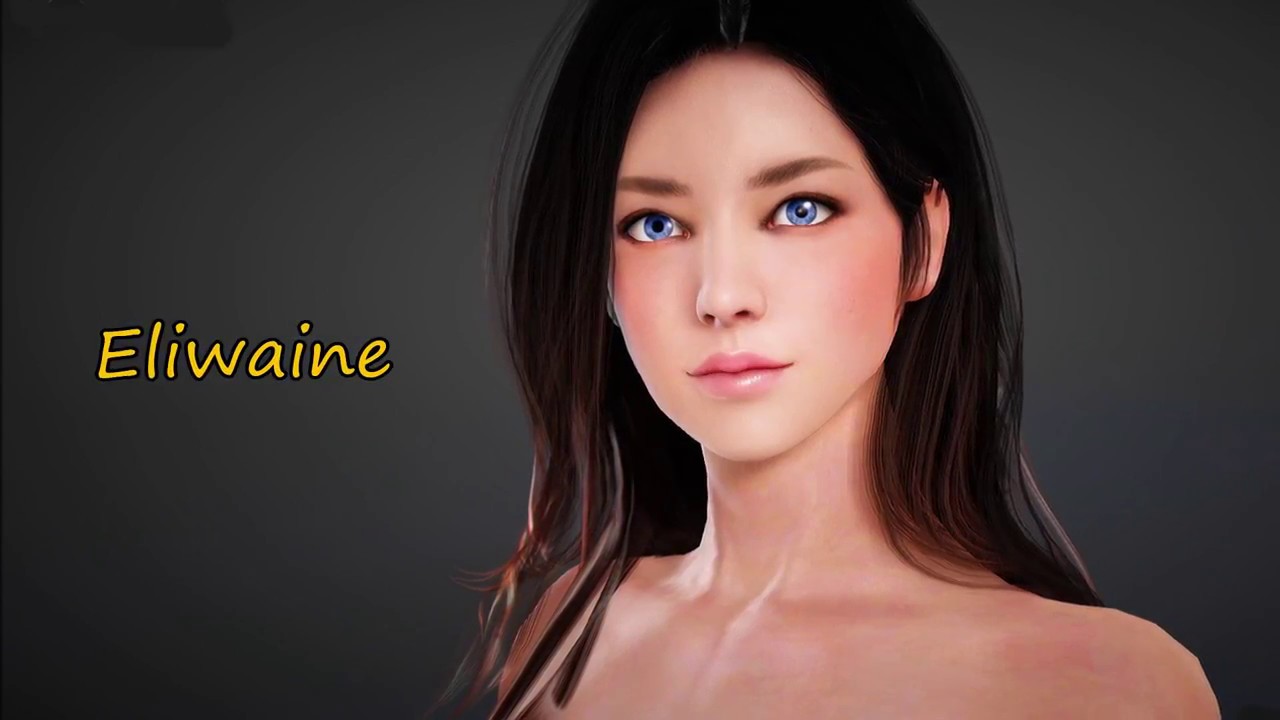 Eliwaine, my Black Desert Online 'Lahn' character - YouTube