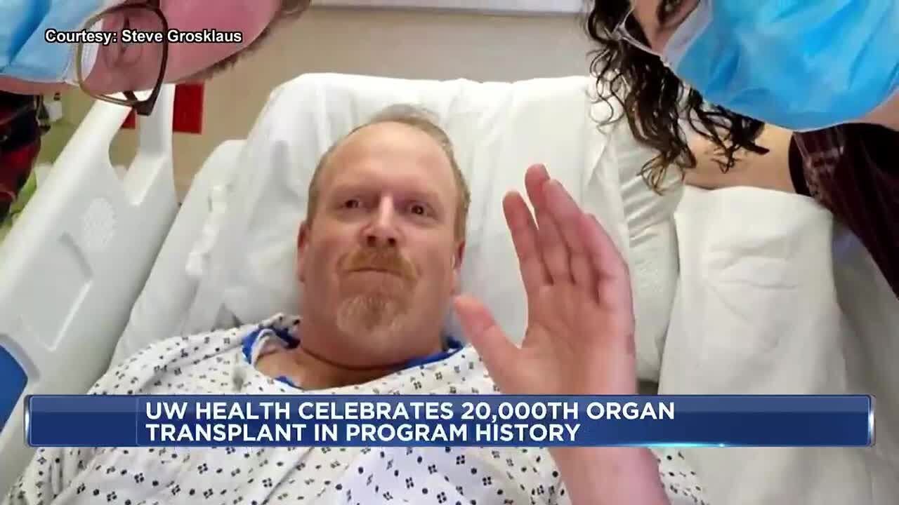UW Health celebrates 20,000th organ transplant in program history - YouTube