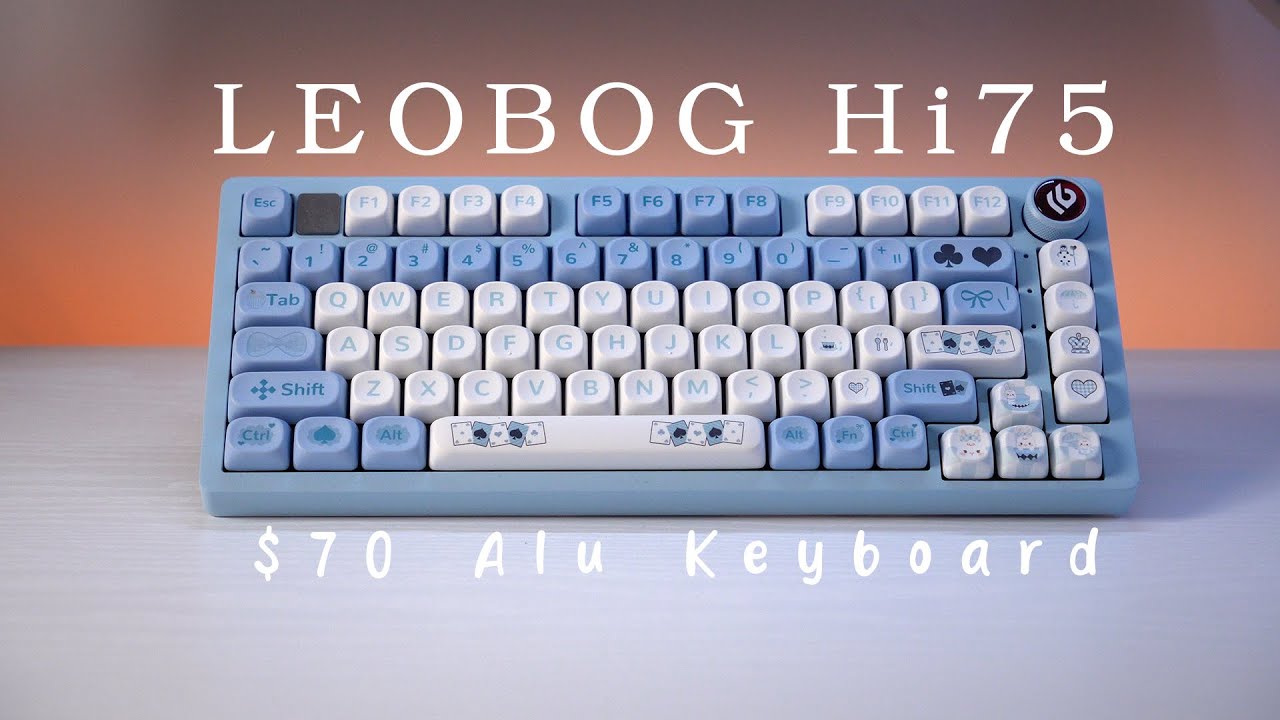 LEOBOG Hi75 Review (Latency, Teardown) | Alu Keyboard Under $75 ...