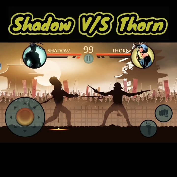 Shadow Fight 2 😎 || Unlimited Power 😈😈 mod || Fight💪👊With || Shadow V/S ...
