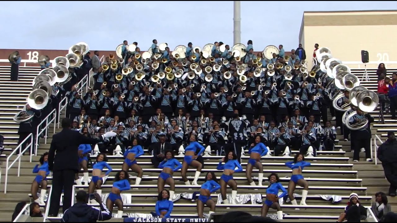 JSU Sonic Boom of the South Marching Band in the Stands 2013 Part 1 ...