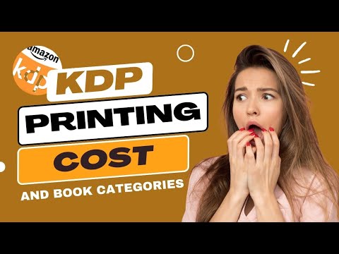 [Simplified] Amazon KDP Paperback Printing Cost and Book Categories ...