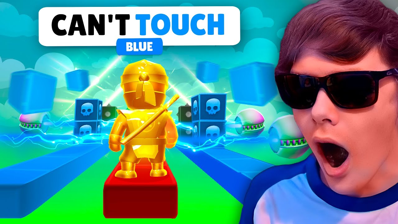 BLUE COLOR BATTLE IN STUMBLE GUYS with BABYYODA - YouTube