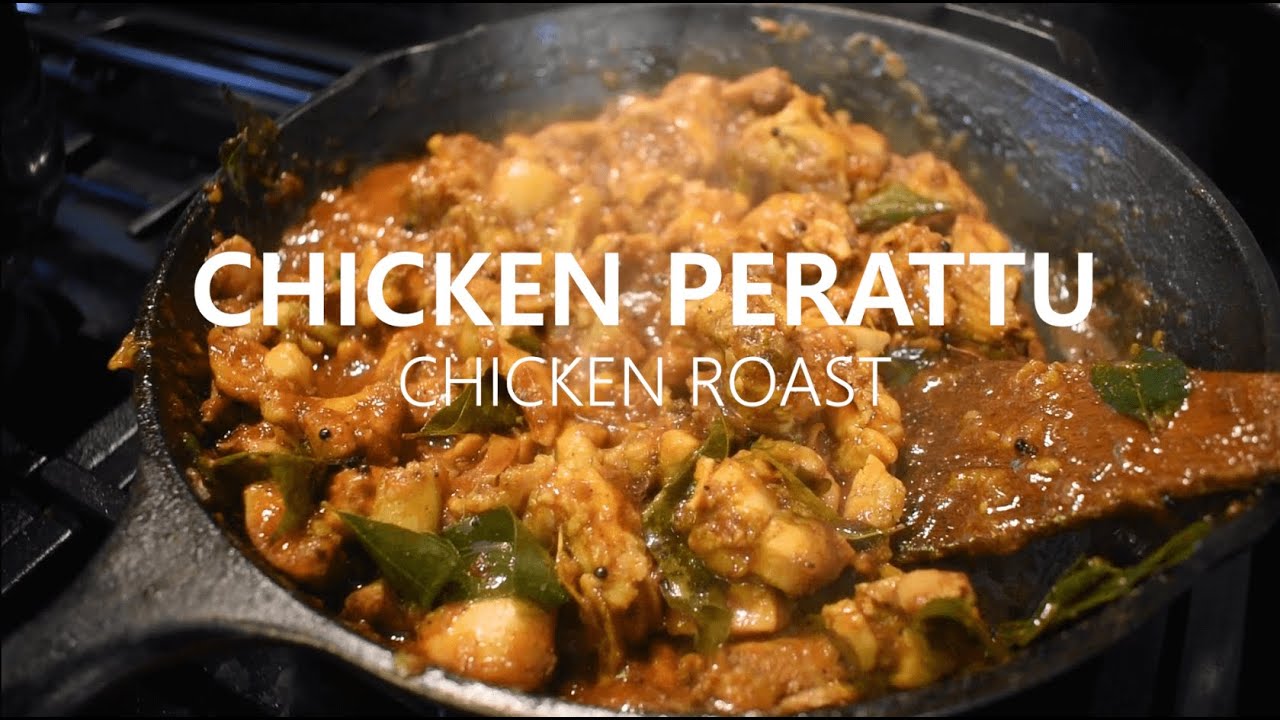 Chicken Perattu | Chicken Roast Recipe | Easy Kerala Chicken Recipe ...