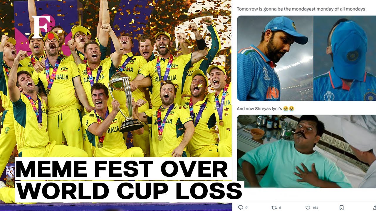 Indian Cricket Fans Turn to Memes to Console World Cup Loss - YouTube