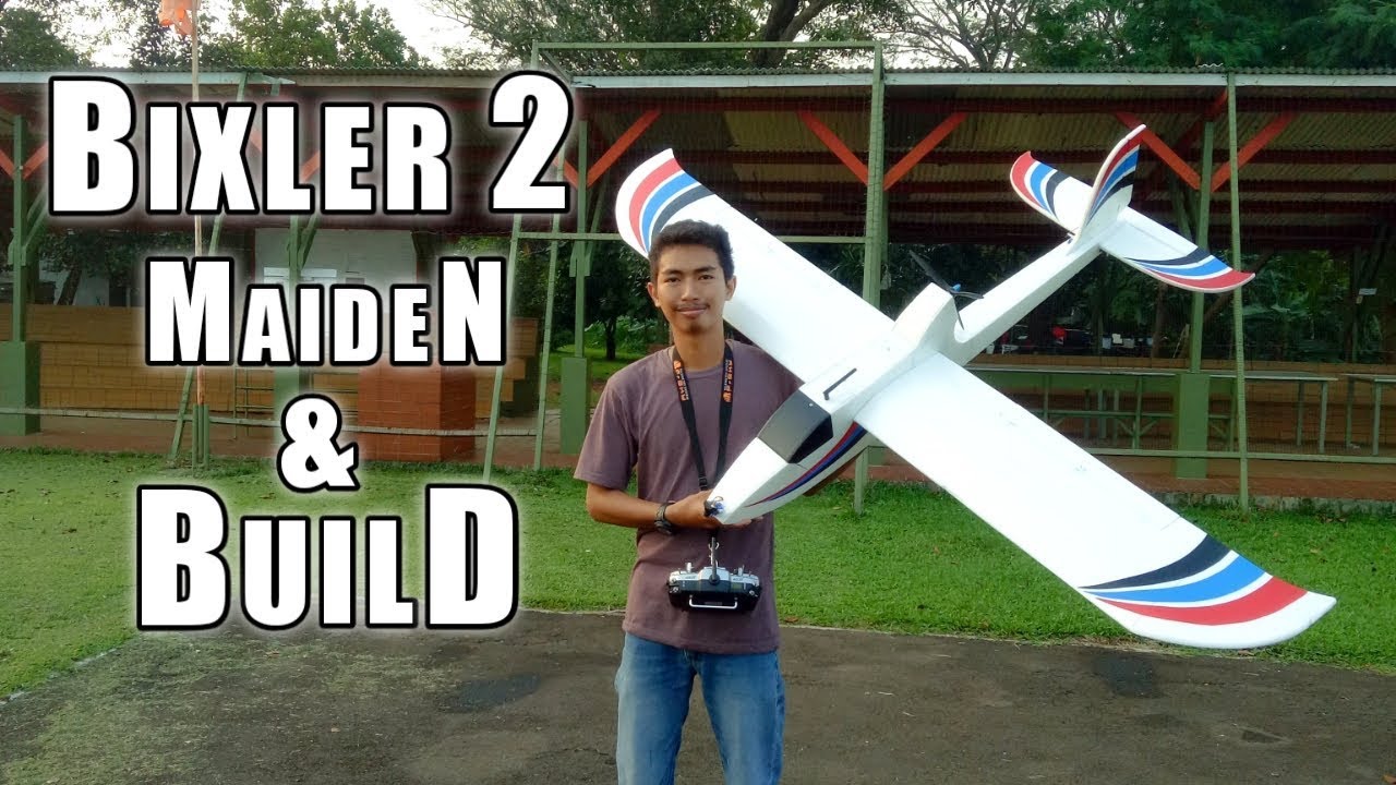 Cara membuat pesawat Rc | Bixler maiden & build | how to make rc plane ...