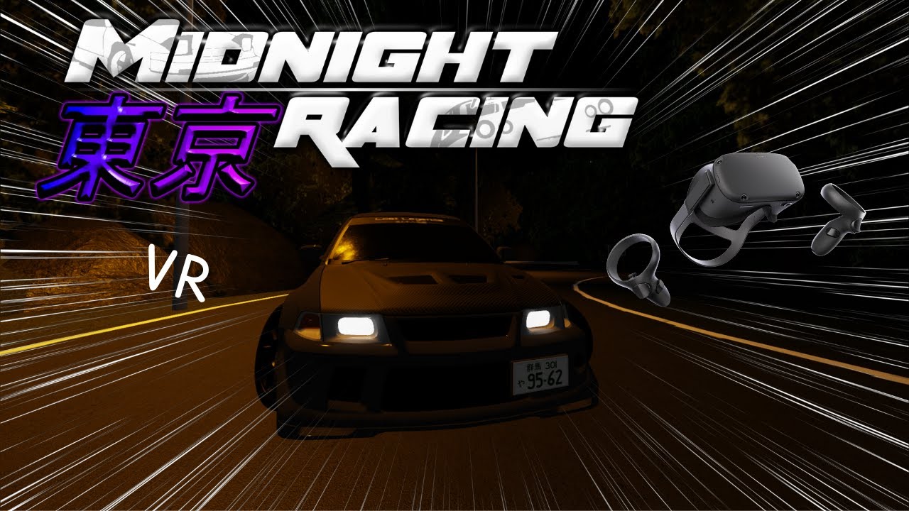Playing MRT In VR!! | Midnight Racing: Tokyo Roblox - YouTube