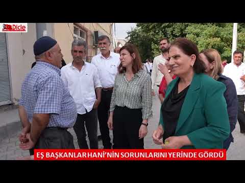 Eş Başkanlar Hani’nin sorunlarını yerinde gördü